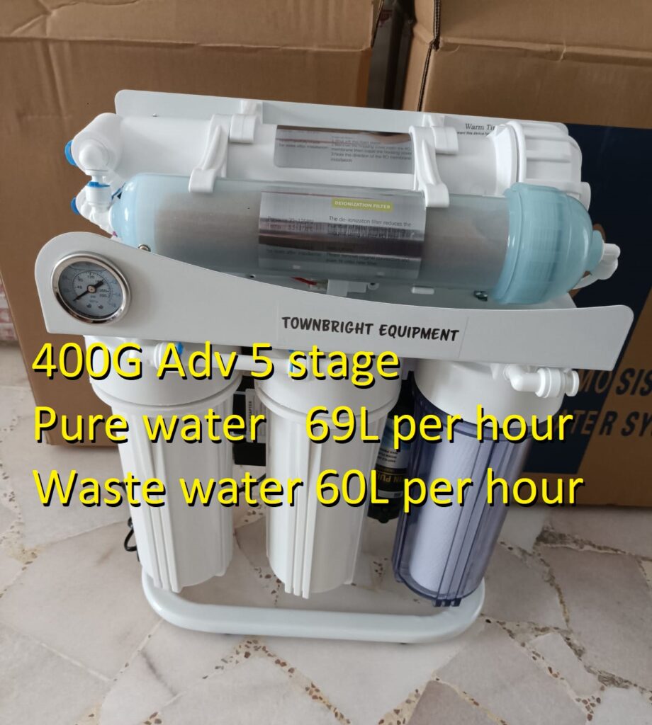 Improved Version, 5/6 Stage 150-800 GPD Reverse Osmosis Filtration ...